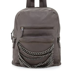 Ash | Bags | Ash Trendy Vintage Leather Backpack With Chains | Poshmark